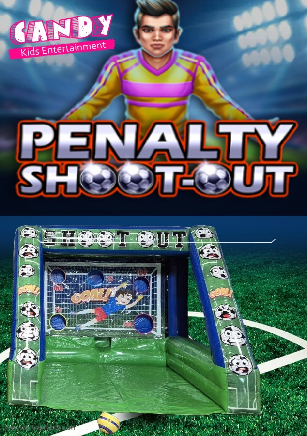 inflatable football penalty shootout - Hire in north east of east ...