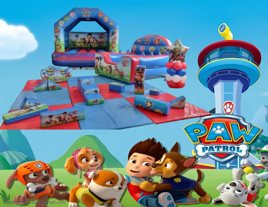 paw partol party package - Hire in north east of east | Candy Kids ...